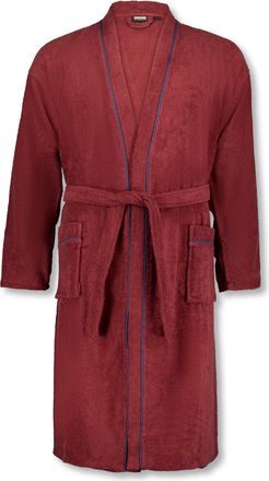 Adamo Herren Bademantel in &Uuml;bergr&ouml;&szlig;en 2XL bis 12XL Serie JOEY weinrot, Gr&ouml;&szlig;e:10XL