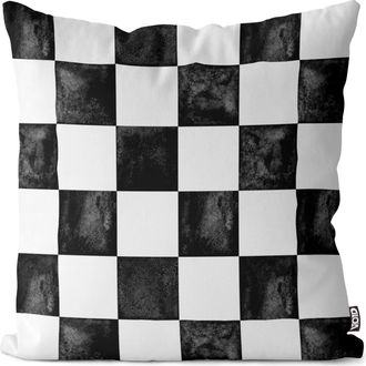 Void Watches Schachmuster Kissenbezug Kissenh&uuml;lle Sofakissen Kissen Deko Outdoor-Kissen Dekokissen, Kissen Gr&ouml;&szlig;e:60 x 60 cm