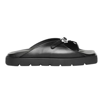 Alexander Wang Dome Flatforme Sandal - - Shoes - Damen - Schwarzk - 35 EU