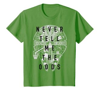 Star Wars Millennium Falcon Nie Tell Me The Odds T-Shirt T-Shirt