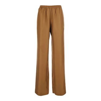 Loulou Studio Damen, Hosen, Braun, LGr&ouml;&szlig;e