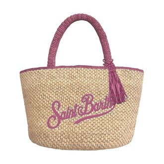 MC2 Saint Barth Femme, Sacs, Beige, Taille: ONE Size Sac &agrave; main en raphia