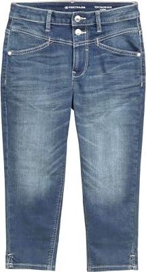 Tom Tailor 1045738 Jean Capri, 10280-light Stone Wash Denim, 34 Femmes