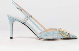 Valentino Garavani Escarpins slingback VLogo Signature en dentelle &agrave; talon aiguille