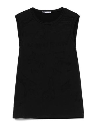 Alexander McQueen Top - Noir