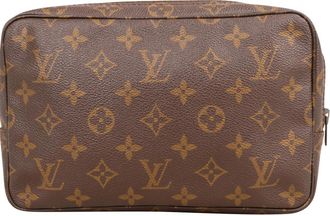 Louis Vuitton Crossbody Bags - Louis Vuitton Canvas Monogram Trousse Toilette 23 - Gr. unisize - in Braun - f&uuml;r Damen