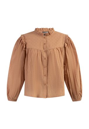 Dreimaster Dreimaster Bluse Damen hellrost