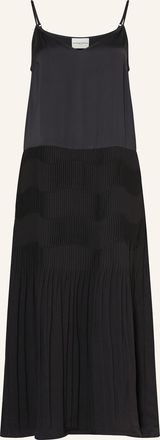 Claudie Pierlot Claudie Pierlot Kleid Im Materialmix schwarz