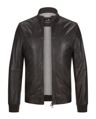 Milestone Lederjacke MSGilberto fein genarbtes Lammleder