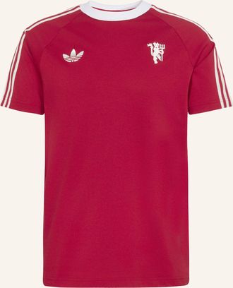 adidas Manchester United Originals T-Shirt rot