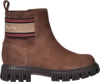 Baldinini Stiefel - STIEFELETTE BALDININI - Gr. 37,5 (EU) - in Taupe - f&uuml;r Damen