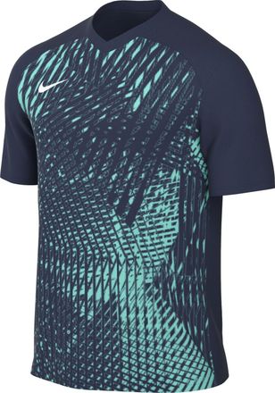 Nike DR0944-410 M NK DF PRCSN VI JSY SS T-Shirt Herren Midnight Navy/Hyper Turq/White Größe 2XL