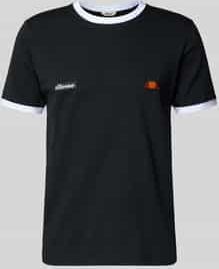 Ellesse T-Shirt mit Logo- und Label-Patch Modell RINGETTO