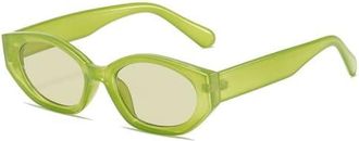 Generic Lunettes De Soleil Sport Homme Petite Monture, Vacances Extérieur Femme(Green)