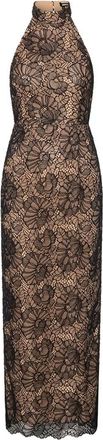 Rotate Lace Halterneck Maxi Dress
