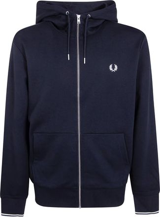 Fred Perry Homme, Sweatshirts et sweats &agrave; capuche, Noir, Taille: XL SweaT-shirt zipp&eacute; &agrave; capuche