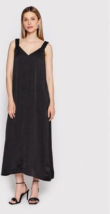 DKNY Kleid f&uuml;r den Alltag P2DBTN10 Schwarz Regular Fit
