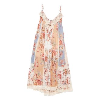Zimmermann Awaken Lace Trim Dress - - Dresses - Damen - Mehrfarbig - L