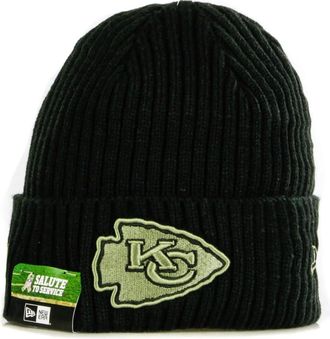 New Era Homme, Accessoires, Noir, Taille: ONE Size NFL 20 Salute To Service Knit Kanchi