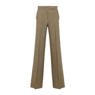 Max Mara Wide Hosen - - Trousers - Damen - Braun - M