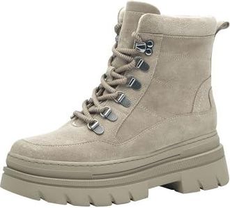 Marco Tozzi Bottines à Lacets pour Femme 2-26226-43 Botte Tendance, Desert, 38 EU