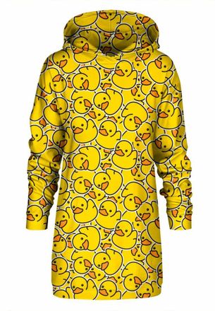 Mr. Gugu & Miss Go Rubber Duck Oversize Hoodie-Kleid