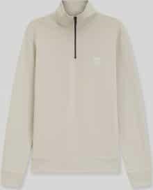 Boss Orange by Hugo Boss Regular Fit Troyer aus reiner Baumwolle Modell Zetrust