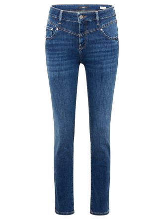 Mavi Damen Jeans Slim Skinny // Label-Detail Modell Sophie Schmale Jeans