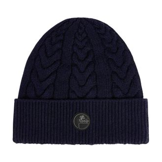 Fusalp Bonnet en maille torsad&eacute;e - unisex - Sport - Bleu - Taille: ONE Size