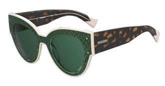 Missoni Mis 0063/s P8J/QT DKGREEN HVNA Sunglasses Womens Acetate, Standard, 51