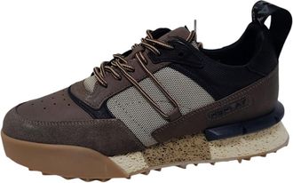Replay Herren Sneaker mit Schnürsenkeln, Braun (Sand Black 3422), 46