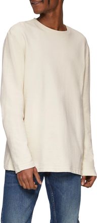 QS by s.Oliver Herren 2153861 T-Shirt Langarm, Weiß 510, XXL