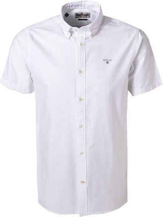 Barbour Herren Kurzarmhemd weiß