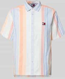 Tommy Jeans Relaxed Fit Freizeithemd aus reiner Baumwolle