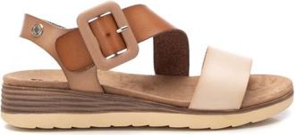 Refresh Sandale Femme Taupe - Chaussures Confortables et polyvalentes - Mode décontractée - Modèle 17284401 (Taille37)