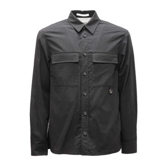 Paolo Pecora 22Ec1M0G05100199000 Hemd - - Shirts - Herren - Schwarzk - M