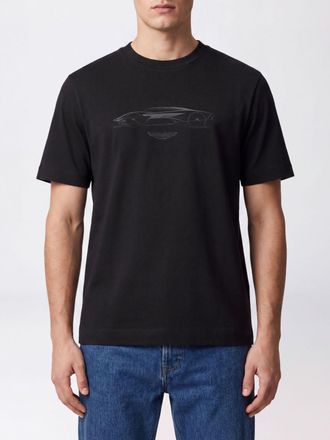 HUGO BOSS T-shirt en coton &agrave; imprim&eacute; graphique