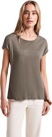 Street One Damen Basic Shirt mit Print