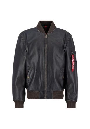 Alpha Industries Lederjacke MA-1 Leather LF