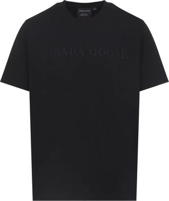 Canada Goose Homme, Tops, Noir, Taille: M T-shirt 1339M1