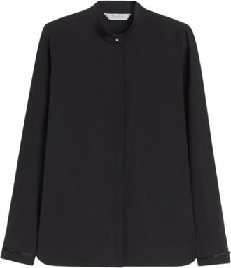 Max Mara Femme, Blouses et Chemises, Noir, Taille: 44 FR Otranto Blouse