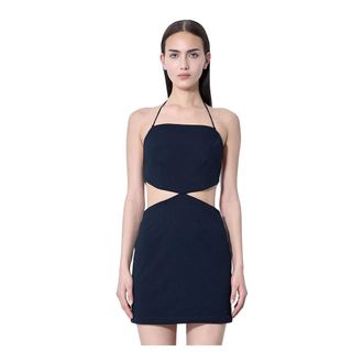 Rokh Damen, Kleider, Blau, 2XSGr&ouml;&szlig;e