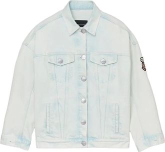 Marc Jacobs Femme, Vestes, Bleu, Taille: 40 FR Veste Trucker Oversize