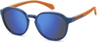 Polaroid unisex, Accessoires, Bleu, Taille: 47 MM Lunettes de soleil 8078/S Pjp(5X)