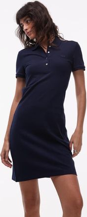 Lacoste Robe &agrave; col polo - Bleu marine