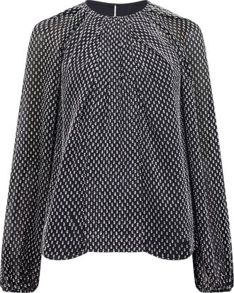 French Connection Stacey Bluse f&uuml;r Damen (Schwarz)