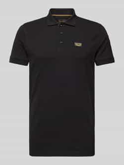 PME Legend Poloshirt mit Label-Detail