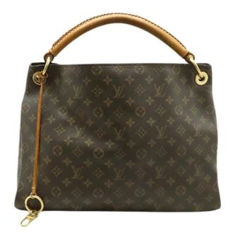 Louis Vuitton Sac bandouli&egrave;re Pre-owned- Cabas - Femme - Pre-owned - Brun - Taille: ONE Size