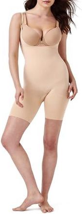 Spanx Open-Bust Mid-Thigh Bodysuit, Maillot gainant