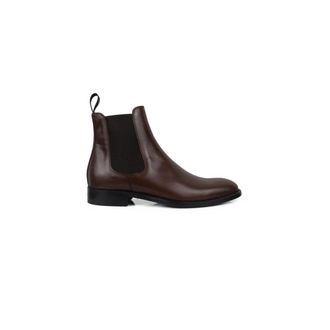 Alberto Chelsea Boot aus Kalbsleder - - Shoes - Herren - Braun - 43 1/2 EU